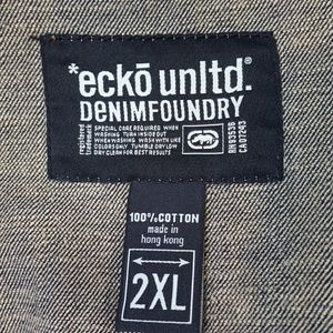 Ecko Unlimited | Jackets & Coats | Mens Ecko Unltd Xxl Dark Denim Jean ...